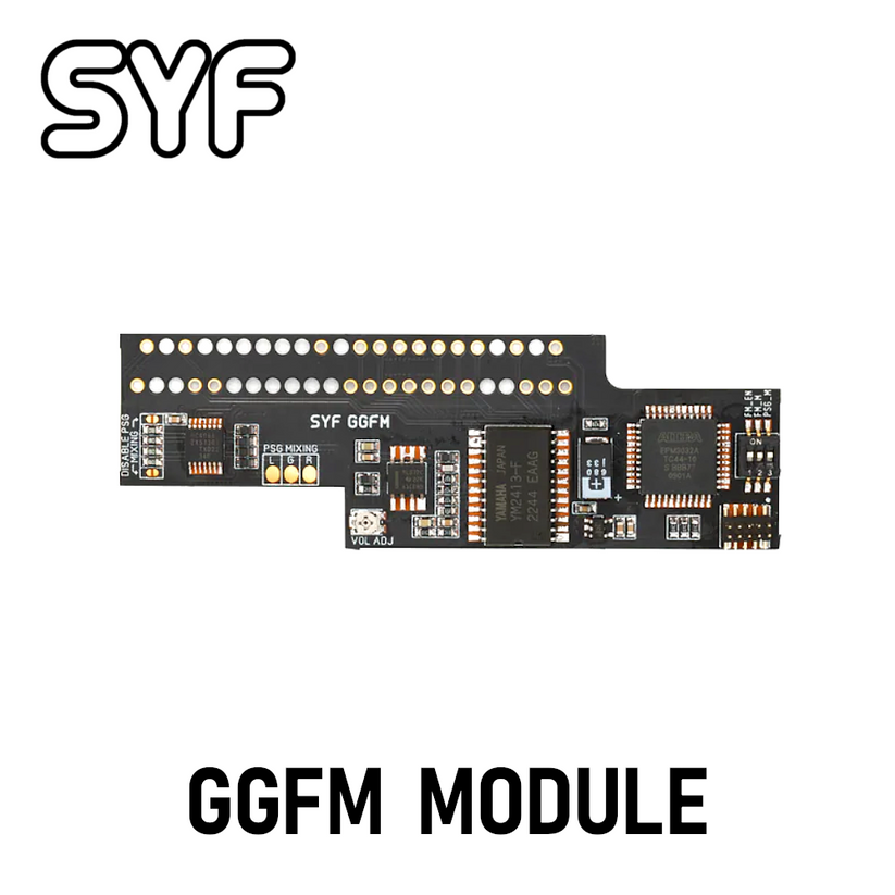 SYF GGFM sound module (Yamaha YM2413) for SEGA Game Gear – High Score ...